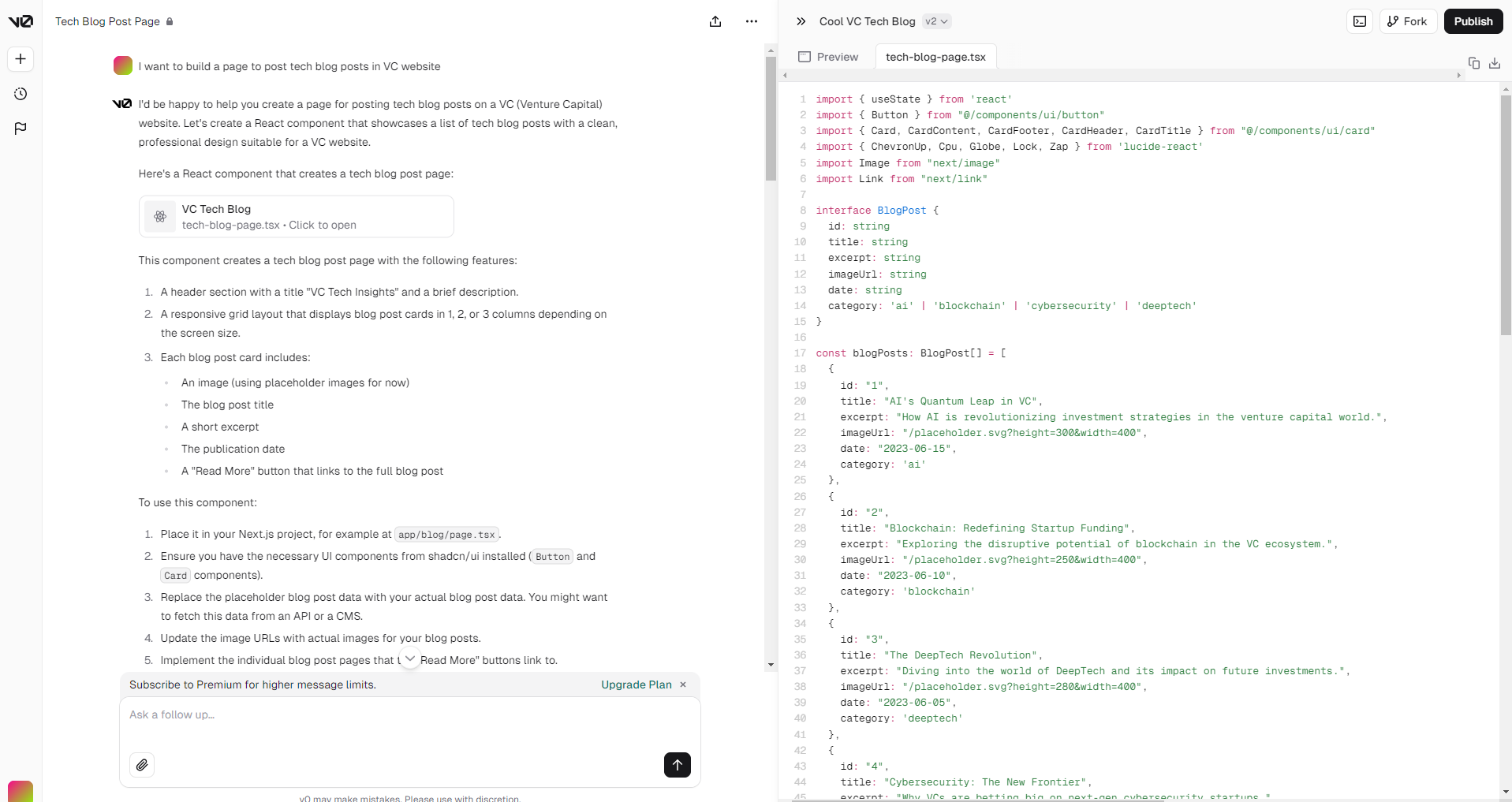 Vercel v0, una nueva forma de diseñar UIs - Athos Capital