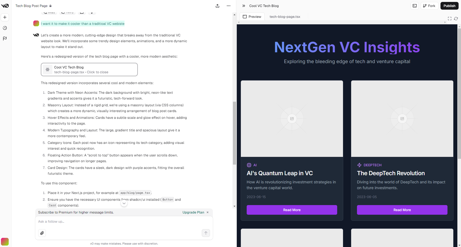 Vercel v0, una nueva forma de diseñar UIs - Athos Capital